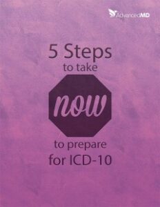AdvancedMD ICD-10 E-Guide Transition Guide | AdvancedMD