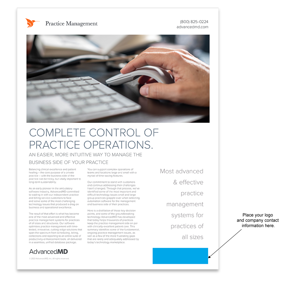 Billing Resources & Tools For Medical Software - AdvancedMD