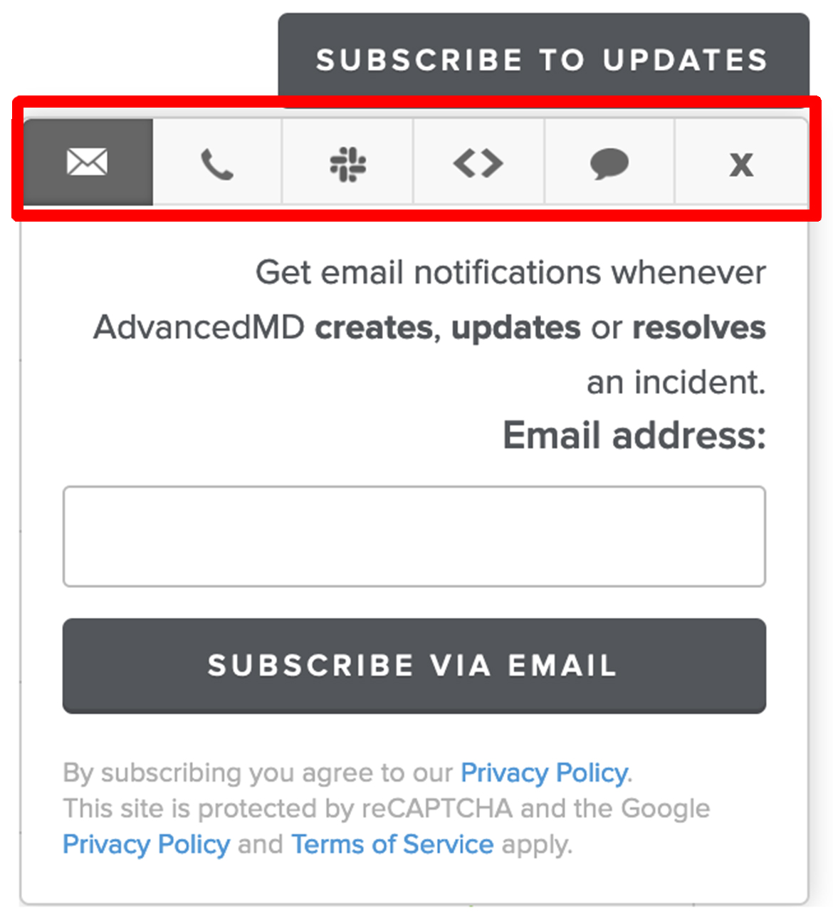 AdvancedMD Down? | AdvancedMD Status Center